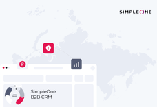 Enterprise CRM для бизнеса: замена Salesforce с ИИ-автоматизацией | SimpleOne B2B